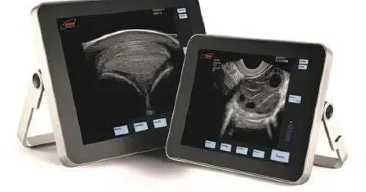 ExaPad Mini Veterinary ultrasound scanner - IMV Technologies Global